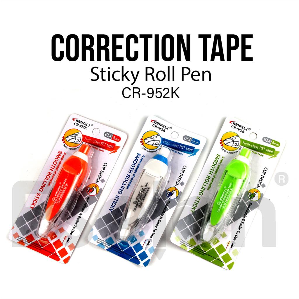 Jual Correction Tape PEN 952K / Sticky Roll Pen Correction Tape ...