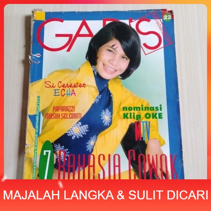Jual Majalah GADIS No.22 Agu 1996 DEWI SUSANNA Langka | Shopee Indonesia