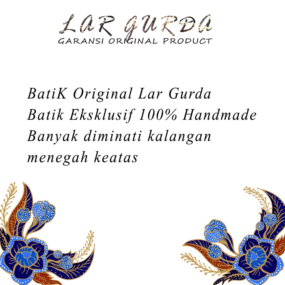 Jual SARUNG LAR GURDA | SARUNG BATIK LAR GURDA | SARUNG KANG SANTRI ...