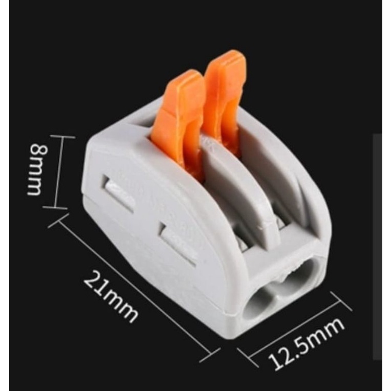 Jual Konektor Kabel wago PCT-2/3/4/5/8 pin / Universal Wire Connector Terminal | Shopee Indonesia