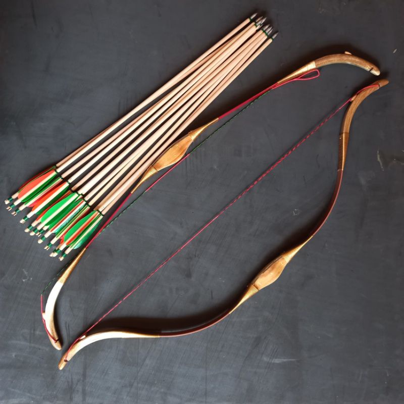 Jual PAKET Busur Flat Osmanli,Busur Flat,Busur Panah,Busa Target 50x50 ...