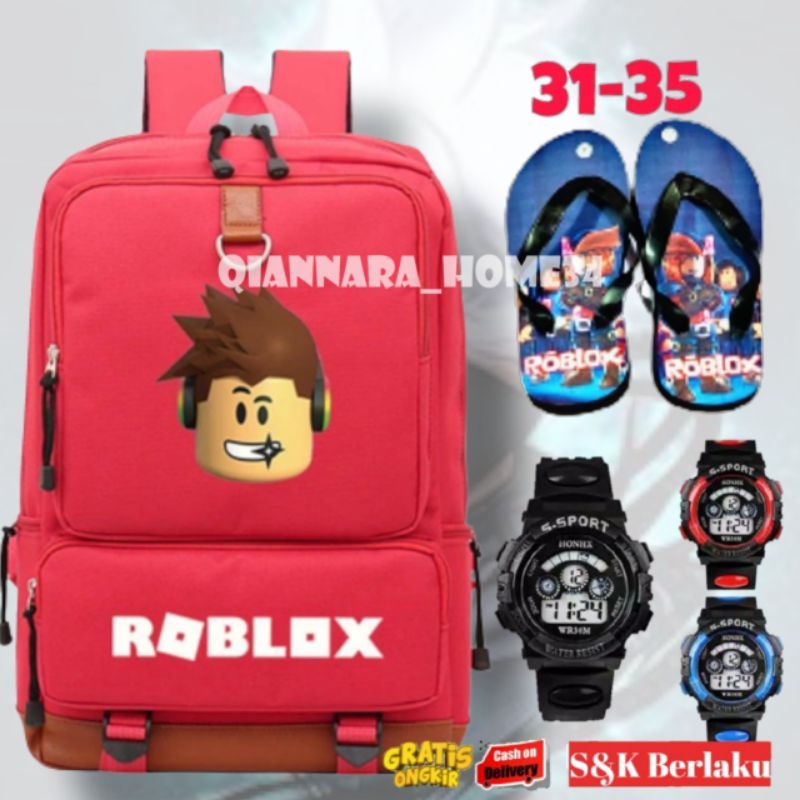 Jual Tas Roblox Tas Ransel Fashion dan Aksesoris Karakter Anak Sekolah ...