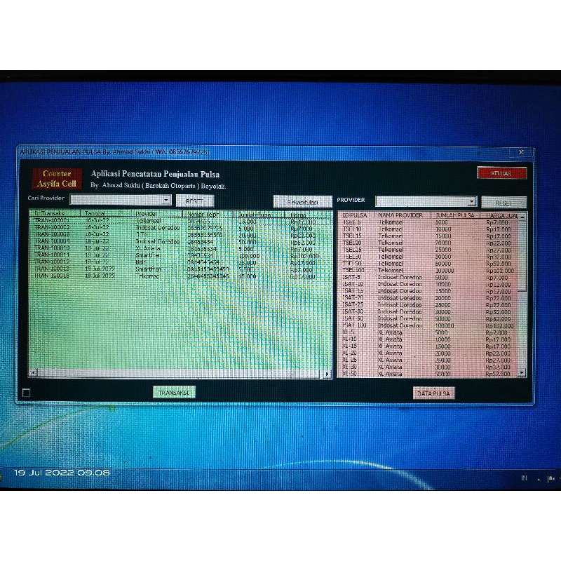 Jual Aplikasi Counter Pulsa Excel Vba | Shopee Indonesia