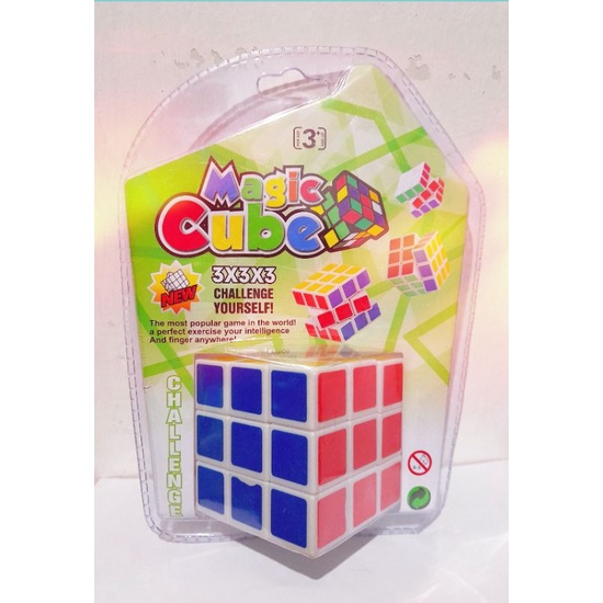 Jual Mainan Magic Cube Mainan Rubix 3X3 | Shopee Indonesia