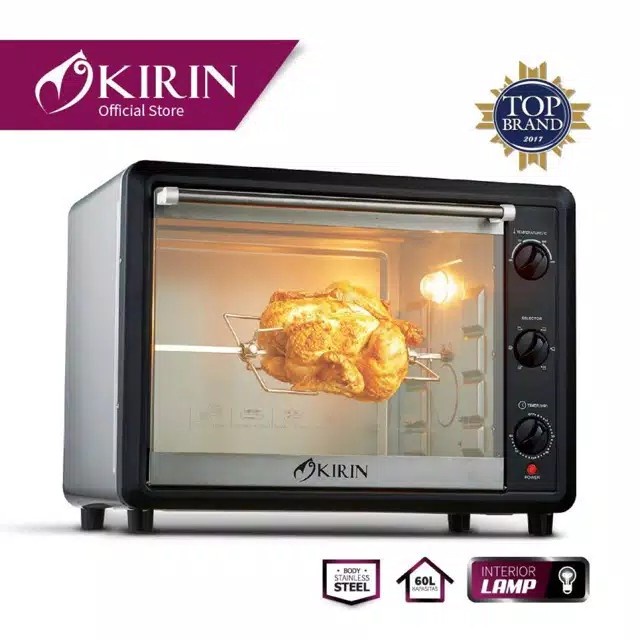 Jual Kirin Oven Listrik KBO 600 RA / Oven Listrik 60 Liter Kirin KBO ...