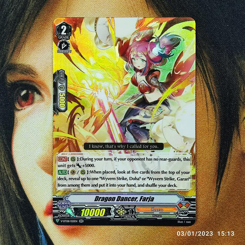 Jual vanguard dragon dancer farja V-BT08 RR original | Shopee Indonesia