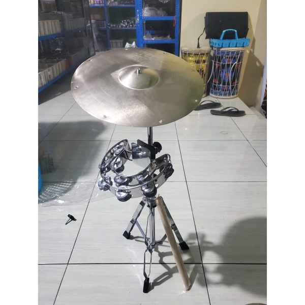 Jual Paket Stand Markis Marawis Cymbal Tamborine Murah | Shopee Indonesia