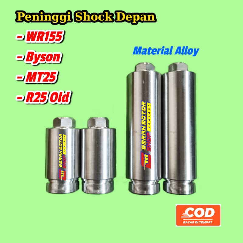 Jual Peninggi Shock Depan motor WR155 Byson MT25 R25 old Peninggi MT25 ...