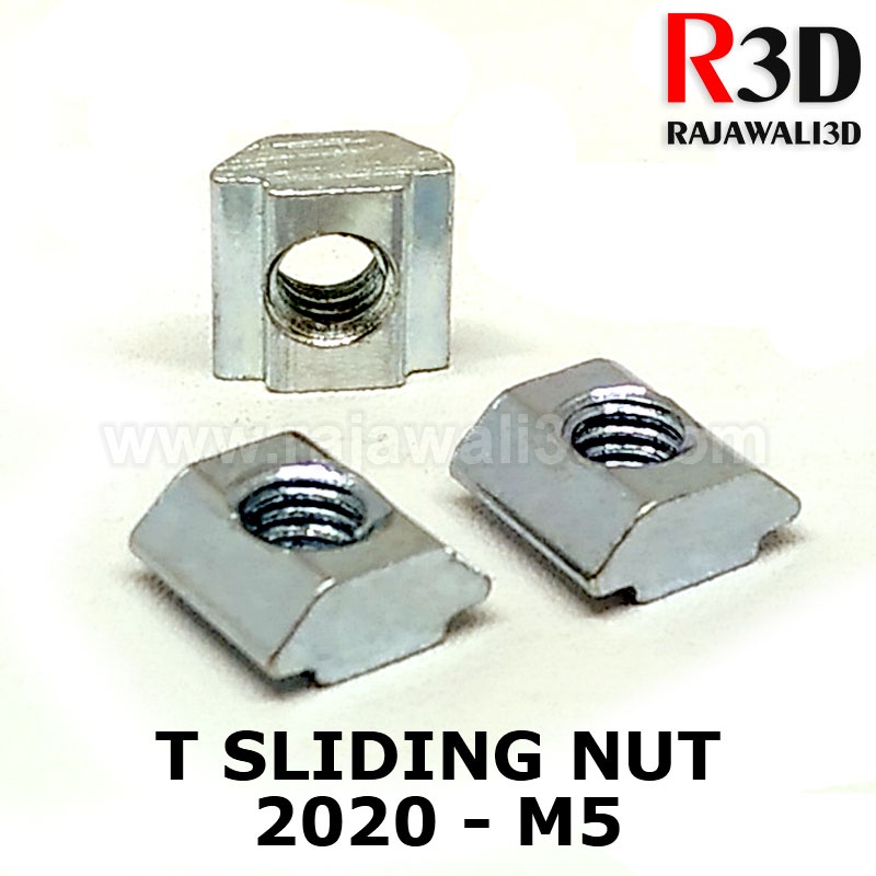 Jual T Nut M5 Tee Nut T Sliding Nut 20-M5 Square Aluminium Profile 2020 | Shopee Indonesia