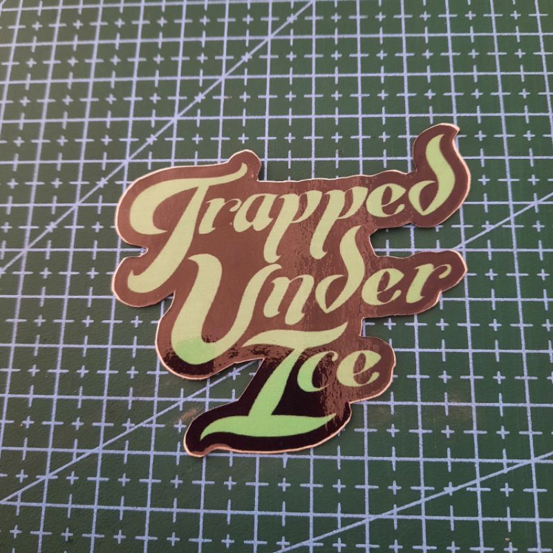 Jual Sticker Band TRAPPED UNDER ICE (BOOTLEG) | Shopee Indonesia