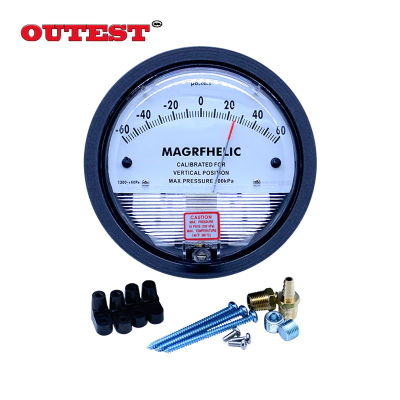 Jual FREE ONGKIR 0-30PA Digital Analog Manometer gas industry high ...