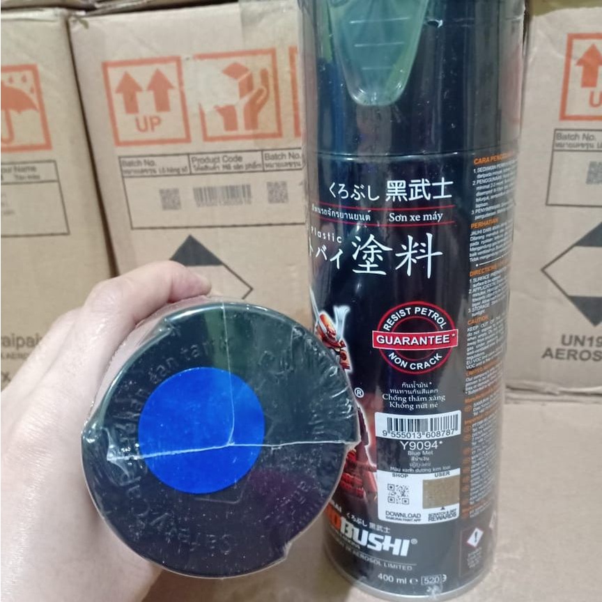 Jual Pilox Pilok Samurai Paint Kurobushi Cat Semprot 9094 Blue Met / Biru Metalik / Metallic ...