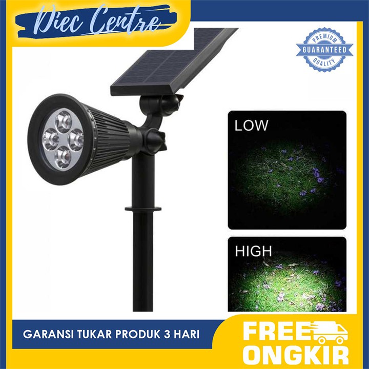 Jual Lampu Taman Energi Solar Panel 4 LED - TS-G0102 Paling Murah ...