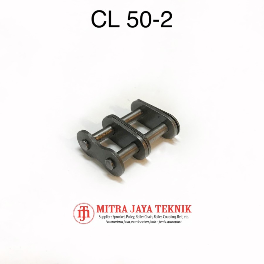 Jual SAMBUNGAN RANTAI DOUBLE RS 50 - 2 CONNECTING LINK CL 50 - 2 ...