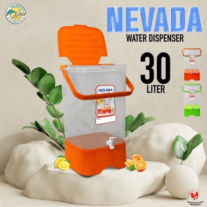 Jual Nevada Water Dispenser Kran Tabitha 30 Liter Water Tank Portable ...