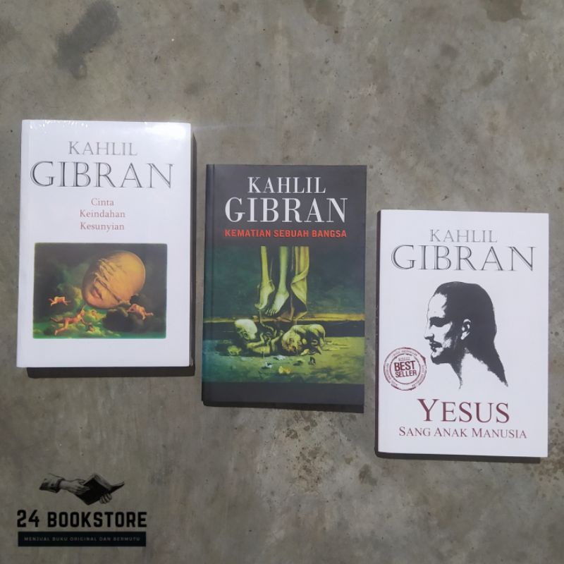 Jual Paket 3 Buku Karya Kahlil Gibran Original - Sastra Klasik (Narasi ...