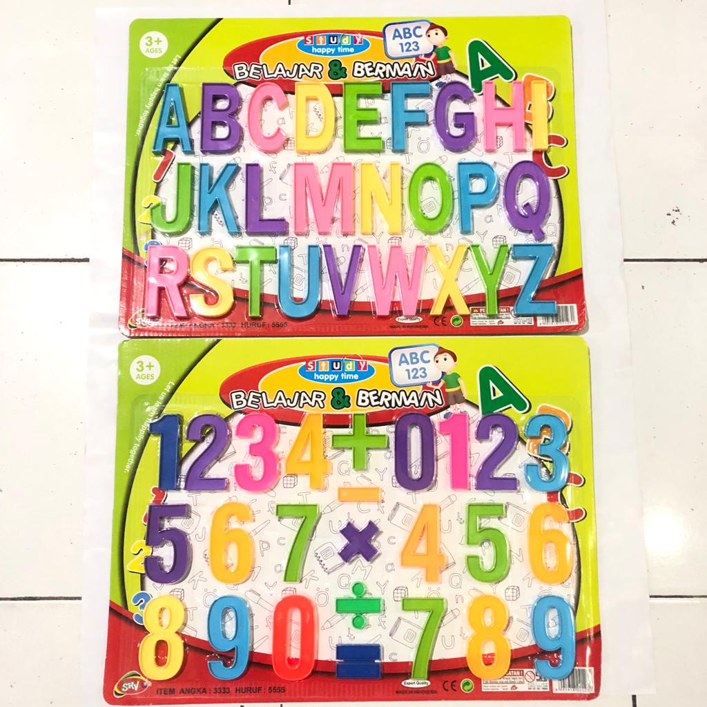 Jual Mainan Edukasi Huruf atau Angka / Letter and Number | Shopee Indonesia