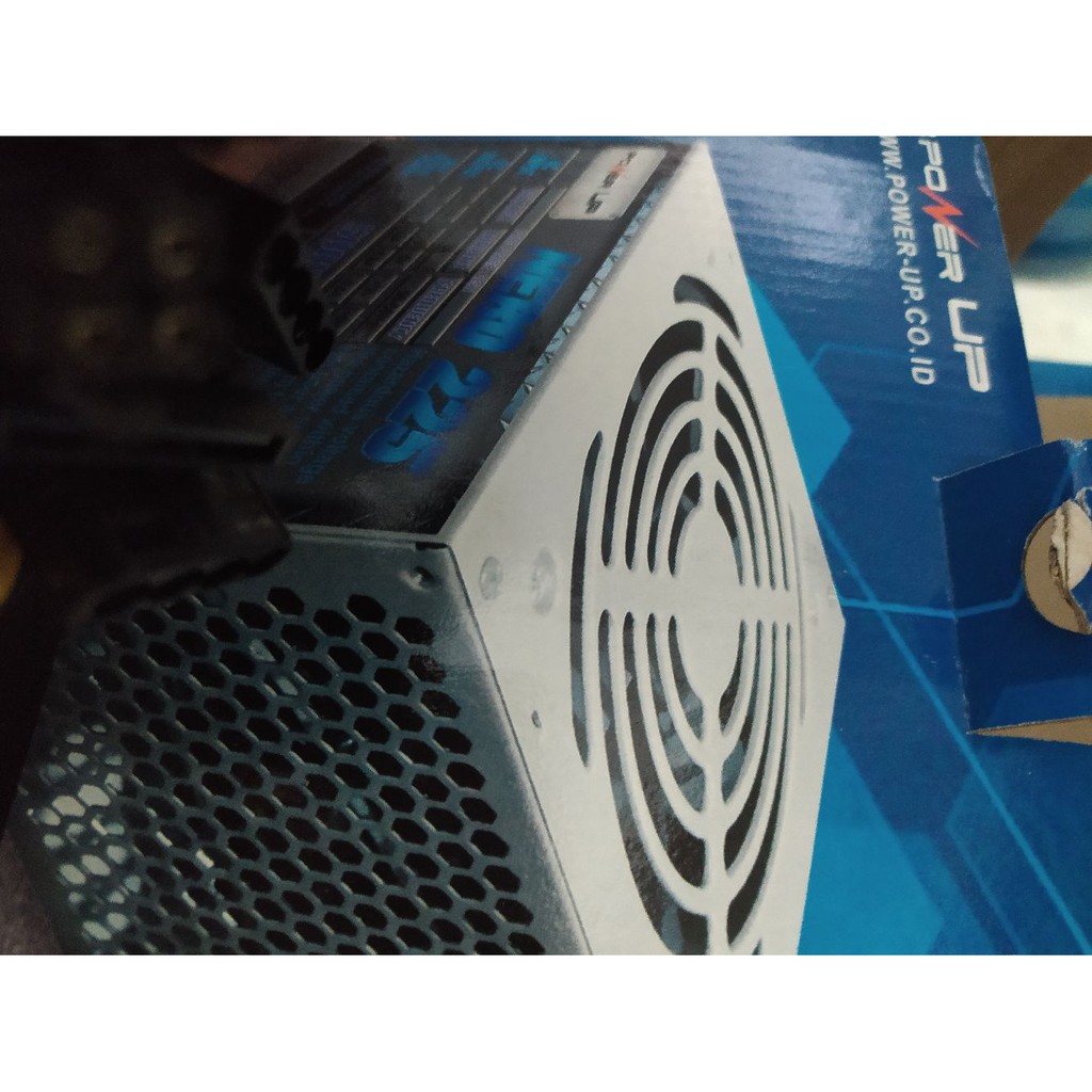 Jual standard cpu pc rakit PowerUp Power Supply 500W PSU Atx Power Up ...