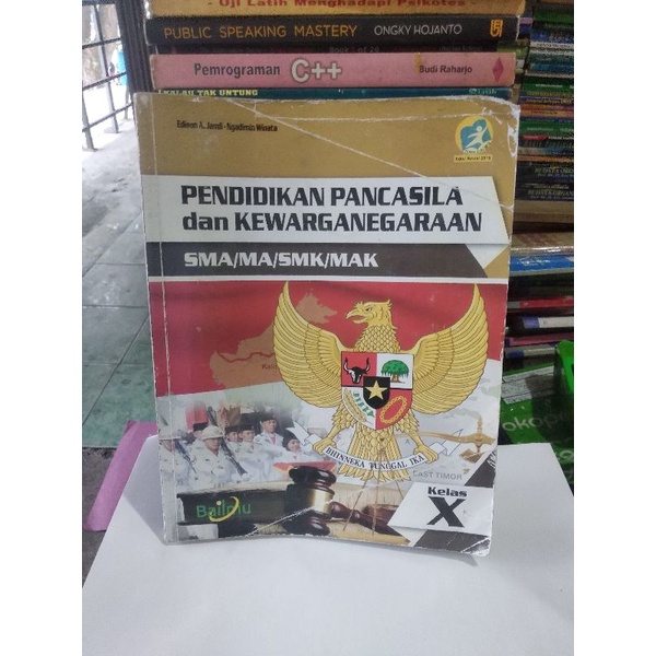 Jual buku PPKn ( pendidikan Pancasila dan kewarganegaraan) SMA/ MA kelas 1-10 penerbit bailmu ...