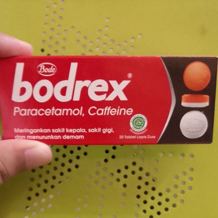 Jual BODREX® TABLET O (Obat Sakit Kepala) Per @1 Box @20 Tablet ...