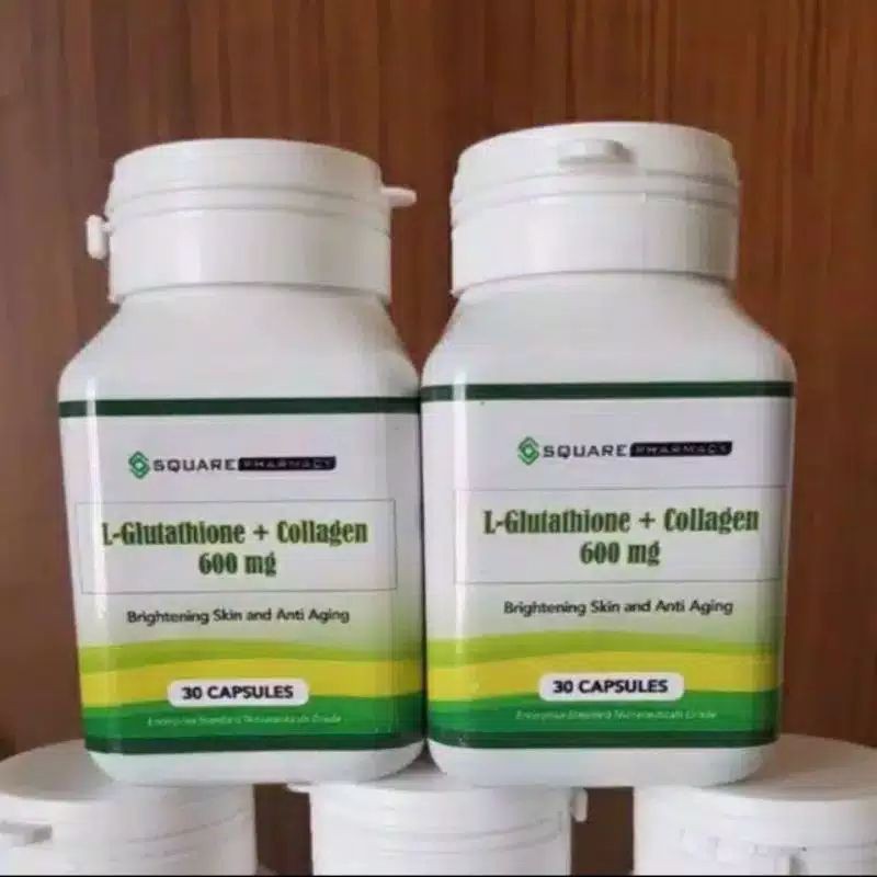 Jual L-GLUTATHIONE + COLLAGEN 600MG BRIGHTENING SKIN AND ANTI AGING ...