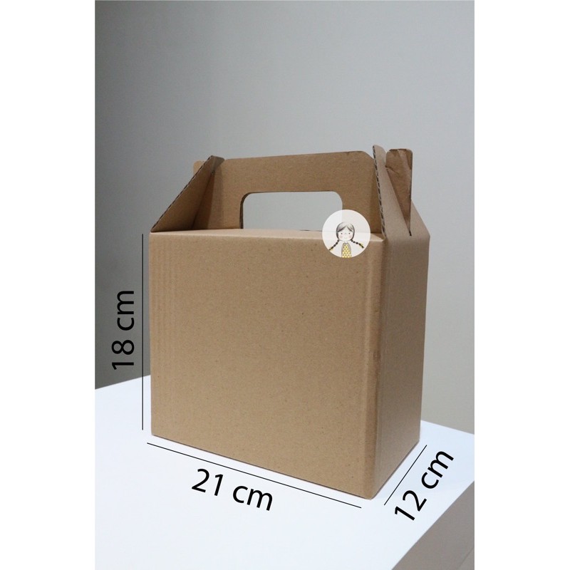 Jual Gable box, box/ dus jinjing, hampers box - ukuran 21x12x18cm ...