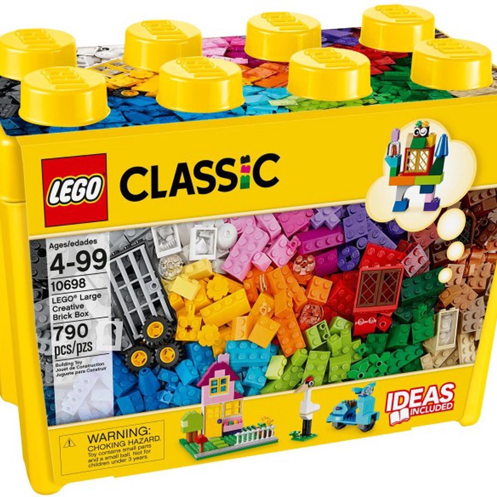 Jual LEGO 10698 CLASSIC Large Creative Brick Box | Shopee Indonesia