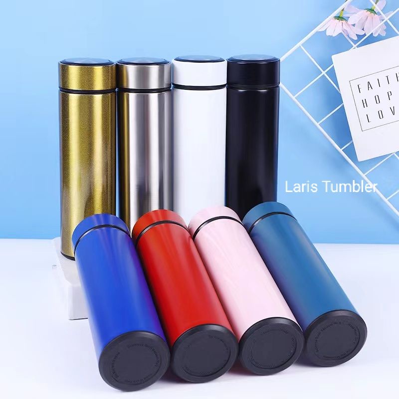 Jual TUMBLER SAKURA BOTOL MINUM STAINLESS 500ML TAHAN PANAS DINGIN ...