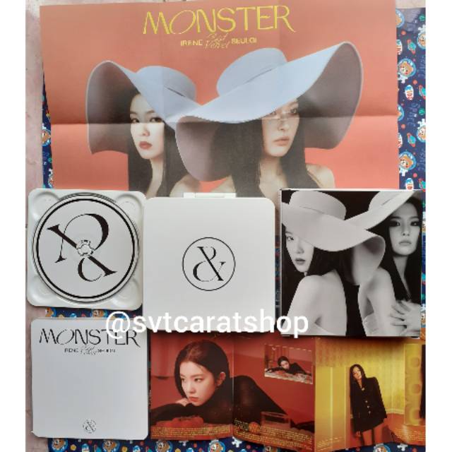 Jual IRENE SEULGI MONSTER ALBUM ONLY OFFICIAL MIDDLE NOTE VER (+FOLDED POSTER) RED VELVET ...