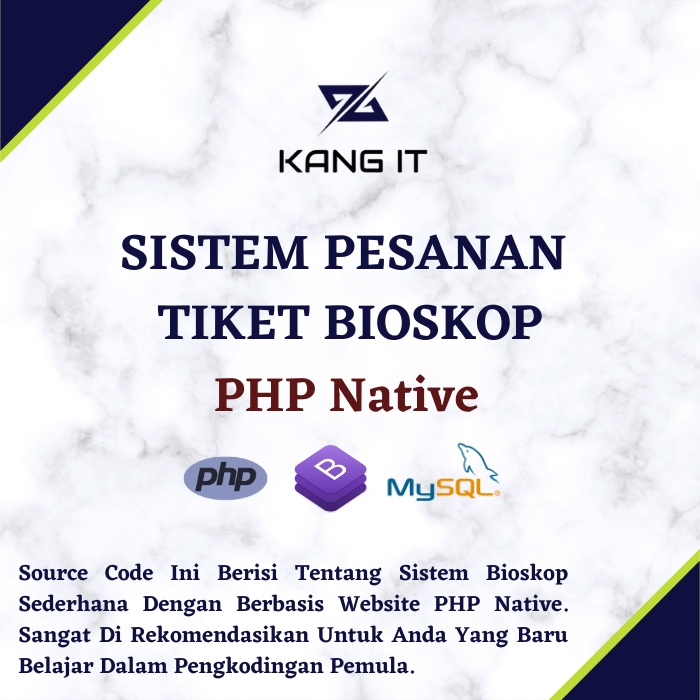 Jual Source Code Sistem Informasi Bioskop Pemesanan Tiket Berbasis Website PHP Native | Shopee ...