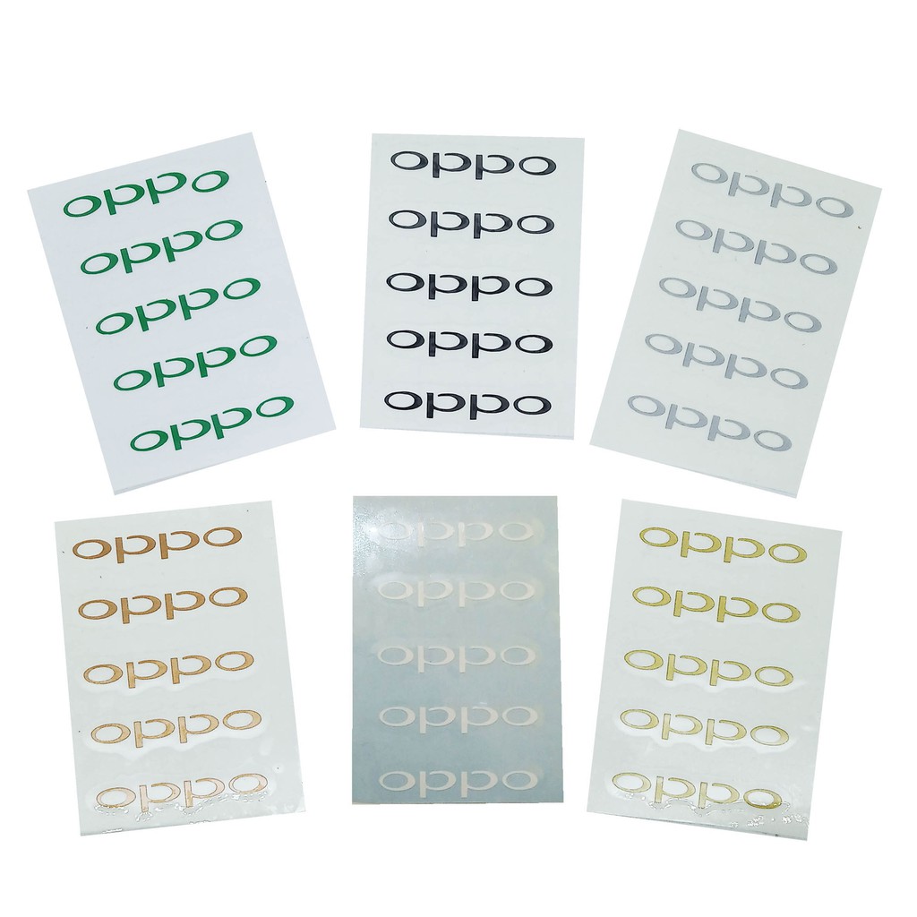 Jual Sticker Cutting Vinyl HP Oppo versi lama Set of 5 pcs (ada pilihan ...