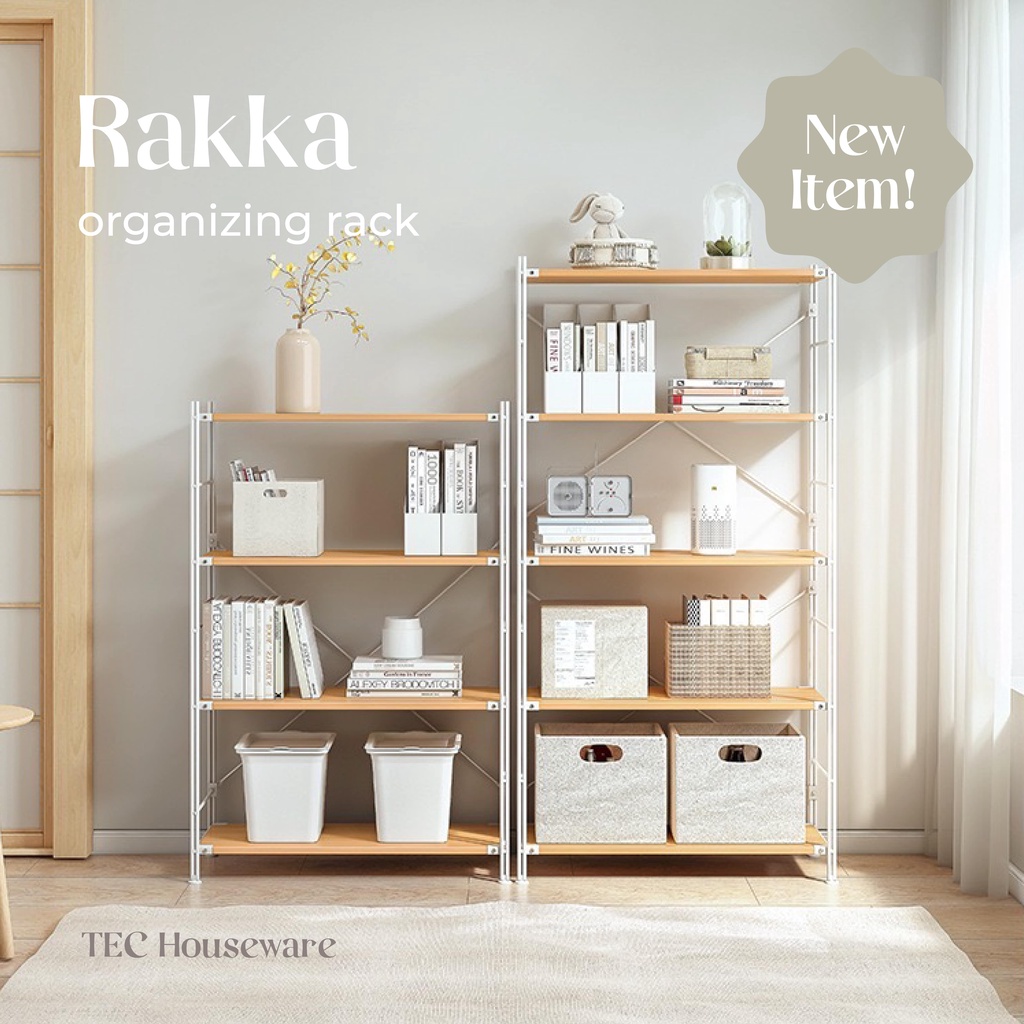Jual Produk Rumah Tangga • TEC • RAKKA Rak Tingkat Serbaguna Kayu ...