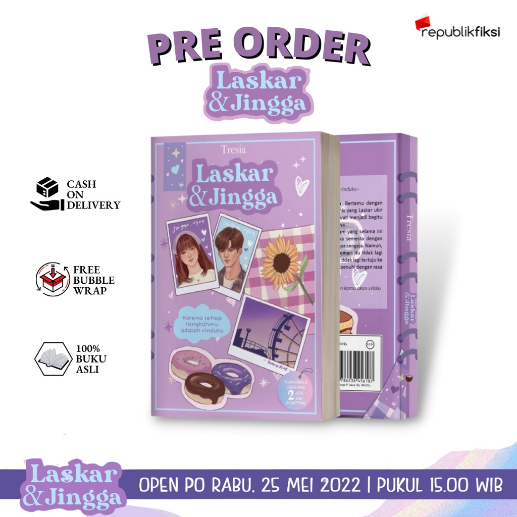 Jual Novel Laskar & Jingga - Tresia - Coconut Books | Shopee Indonesia