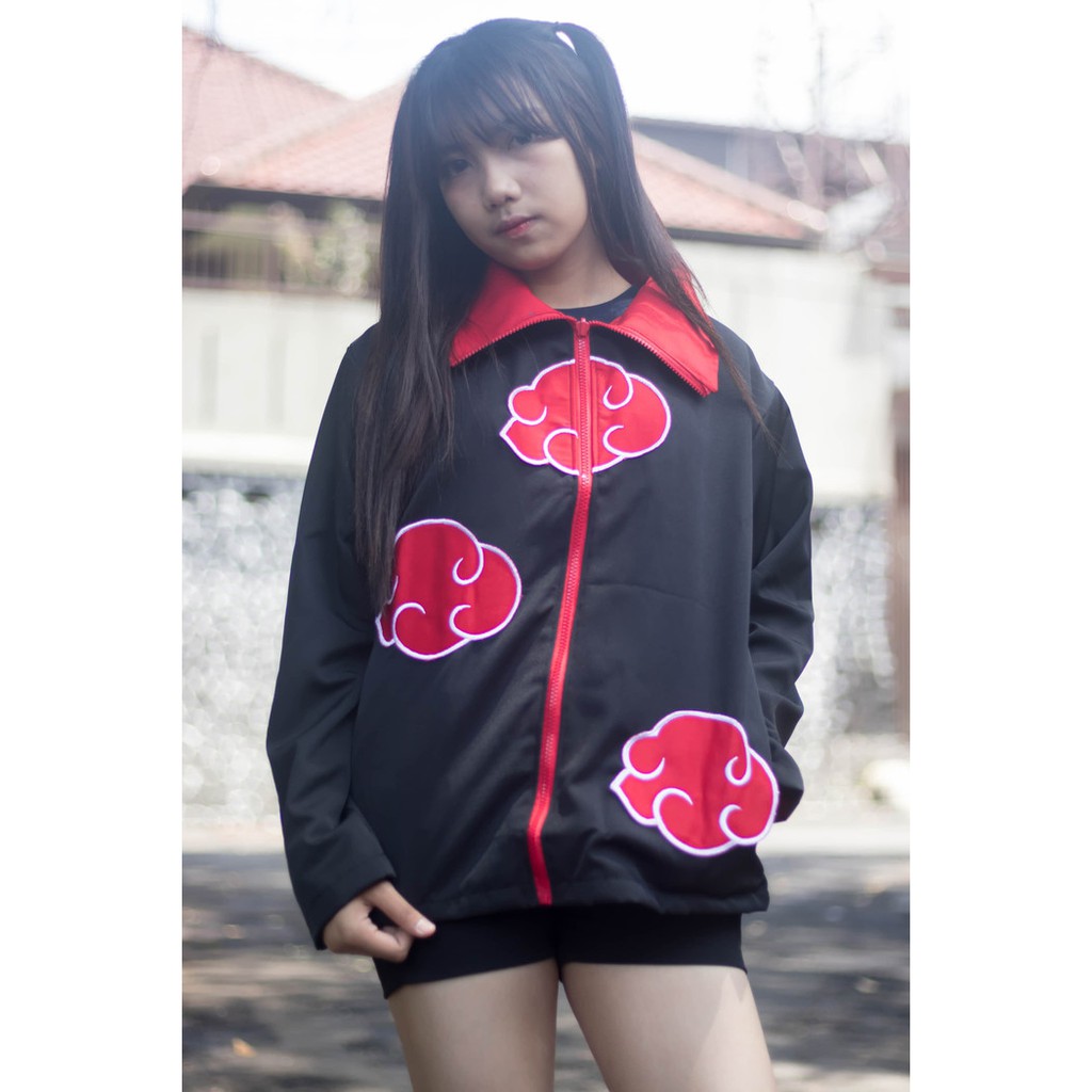 Jual Jaket Anime Akatsuki Itachi Uchiha Naruto Shippuden Awan Merah ...