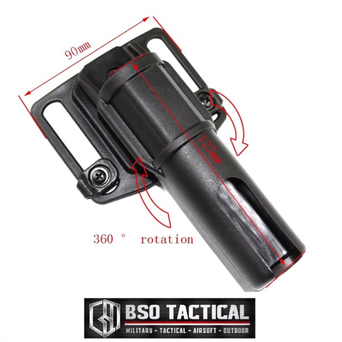 Jual BATON- TACTICAL BATON HOLSTER MULTI ANGLE 360 DEGREE ROTATION ...