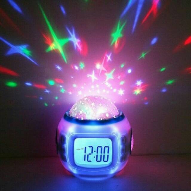 Jual Jam Proyektor Bintang - Music and Starry Sky Calender | Shopee ...