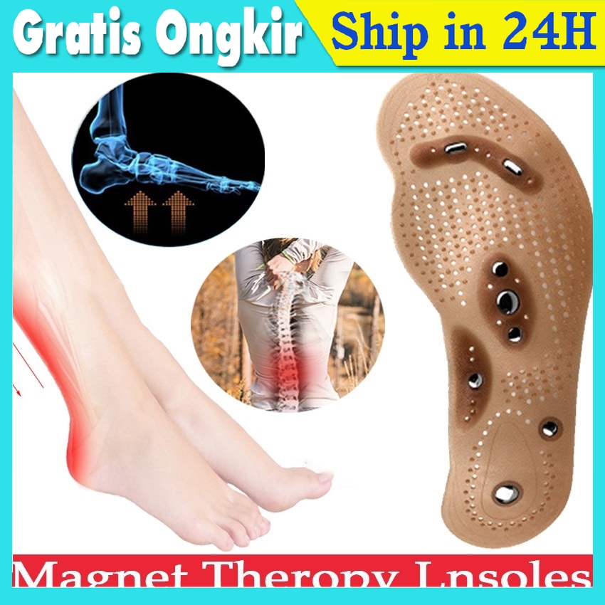 Jual Bionic Shoes Reflexology Magnetic Insole / Sol Sepatu Magnet ...