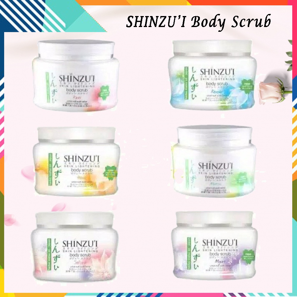Jual SBN| SHINZUI Body Scrub Lulur Mandi Badan 120g | Shopee Indonesia