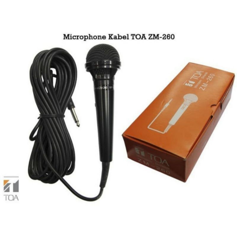 Jual MIC TOA ZM 260 ORIGINAL MICROPHONE GARANSI RESMI 1 TAHUN TOA ...