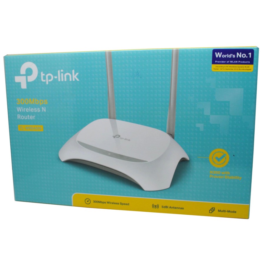 Jual TP-LINK Router WR840N 300Mbps Wireless Wifi High Speed Internet ...