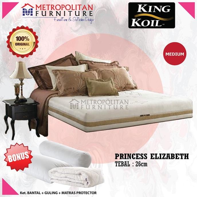 Jual KASUR SPRINGBED KING KOIL PRINCESS ELIZABETH / SPRING BED MATRAS ...