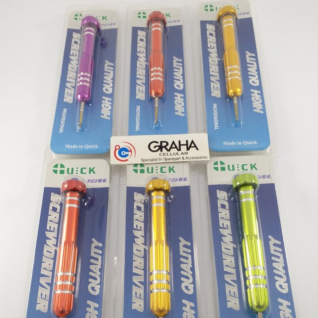 Jual OBENG QUICK 868 (+) PLUS MODEL 1.2 | Shopee Indonesia