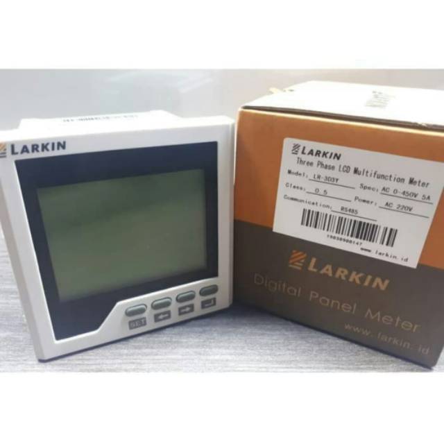 Jual Power meter LCD three phase LARKIN LR-3D3Y alat ukur listrik ...