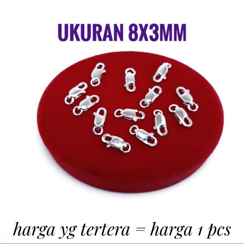 Jual KAIT PERAK 925 / PENGAIT SILVER 925 | Shopee Indonesia