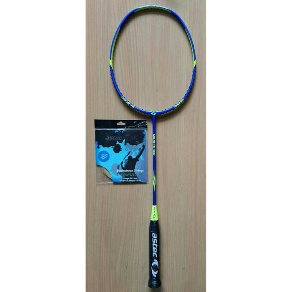 Jual Raket Badminton Astec Galatic 500 Dan 505 + Senar Astec Original ...