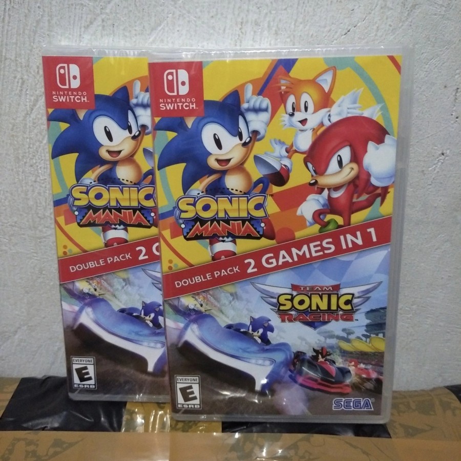 Jual Switch Sonic Mania + Team Sonic Racing Double Pack | Shopee Indonesia