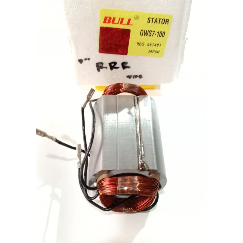 Jual BULL STATOR GWS 7-100 / STATOR GERINDA BOSCH GWS7-100 | Shopee ...
