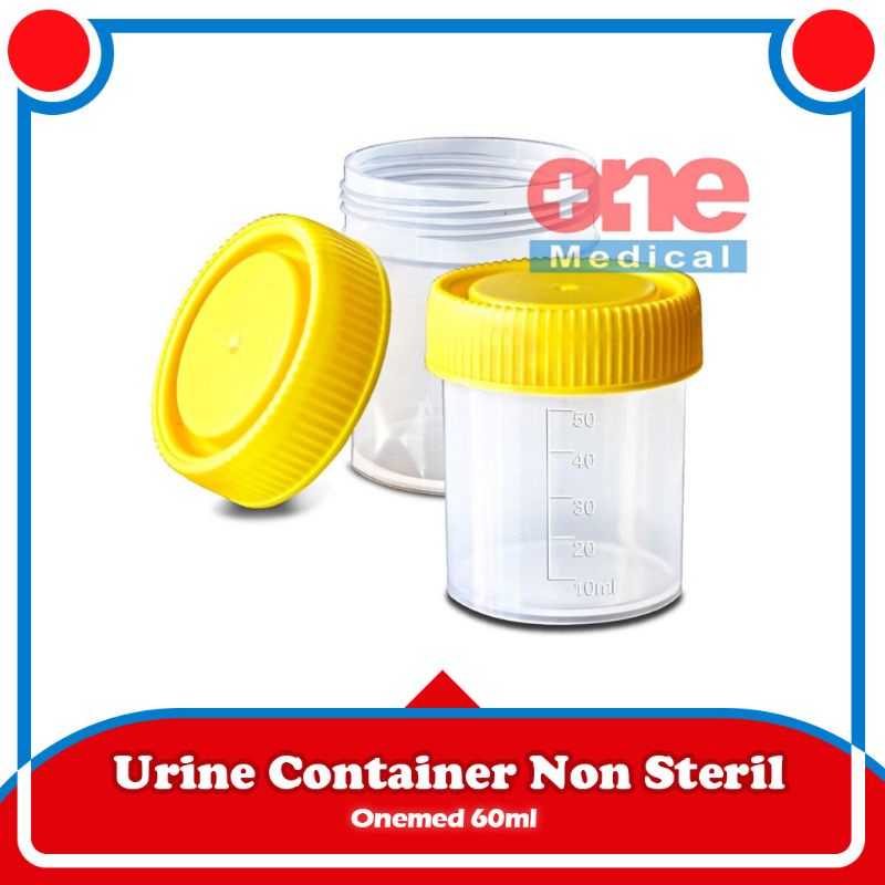 Jual Urine Container Pot Sampel Urin 60ml OneMed | Shopee Indonesia