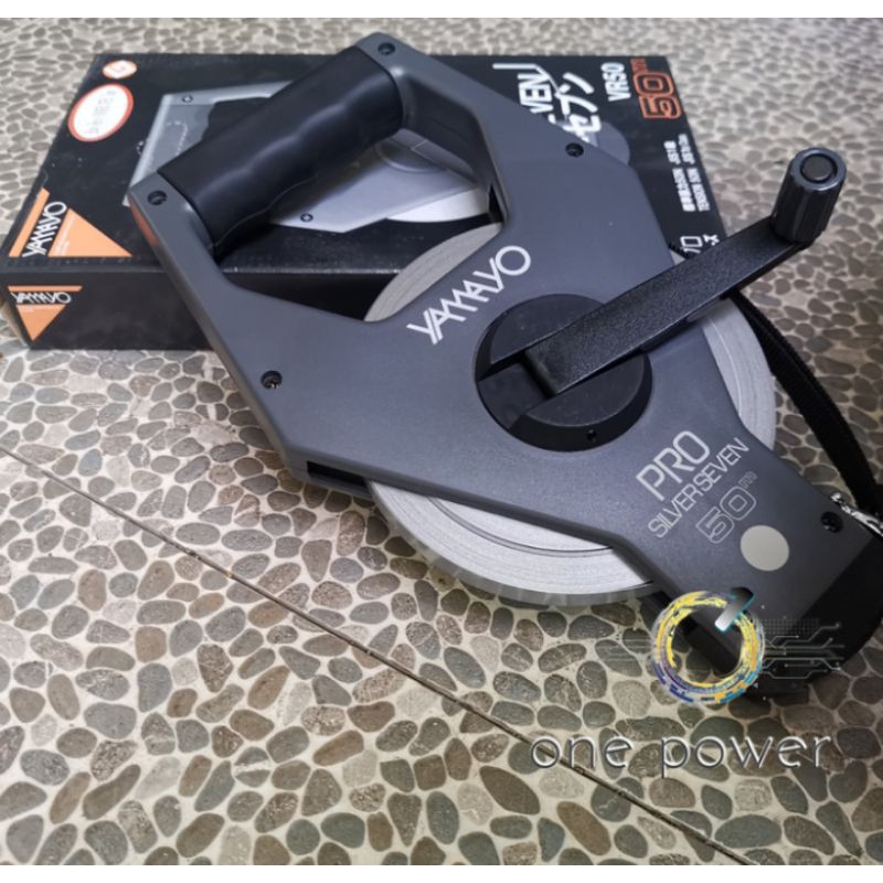 Jual Meteran roll YAMAYO Pro Silver Seven 50 meter model gulung JAPAN ...