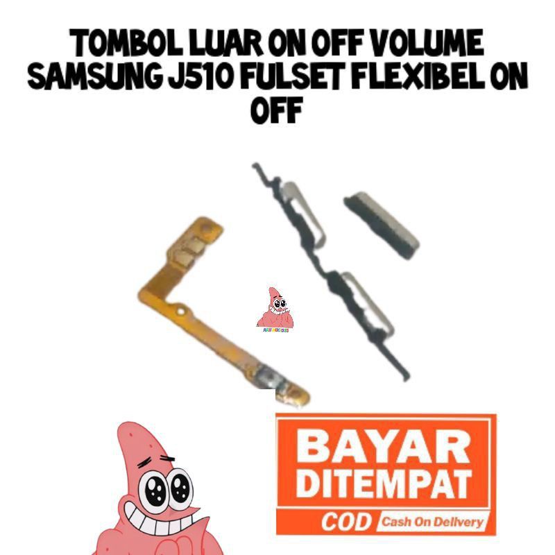 Jual FULLSET TOMBOL LUAR+FLEXIBEL ON OFF SAMSUNG J510 / J5 2016 / J710 / J7 2016 FULLSET ...